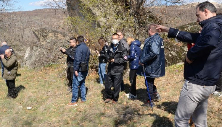 Компаниите заинтересирани за изградба на Чебрен ја посетија локацијата ...